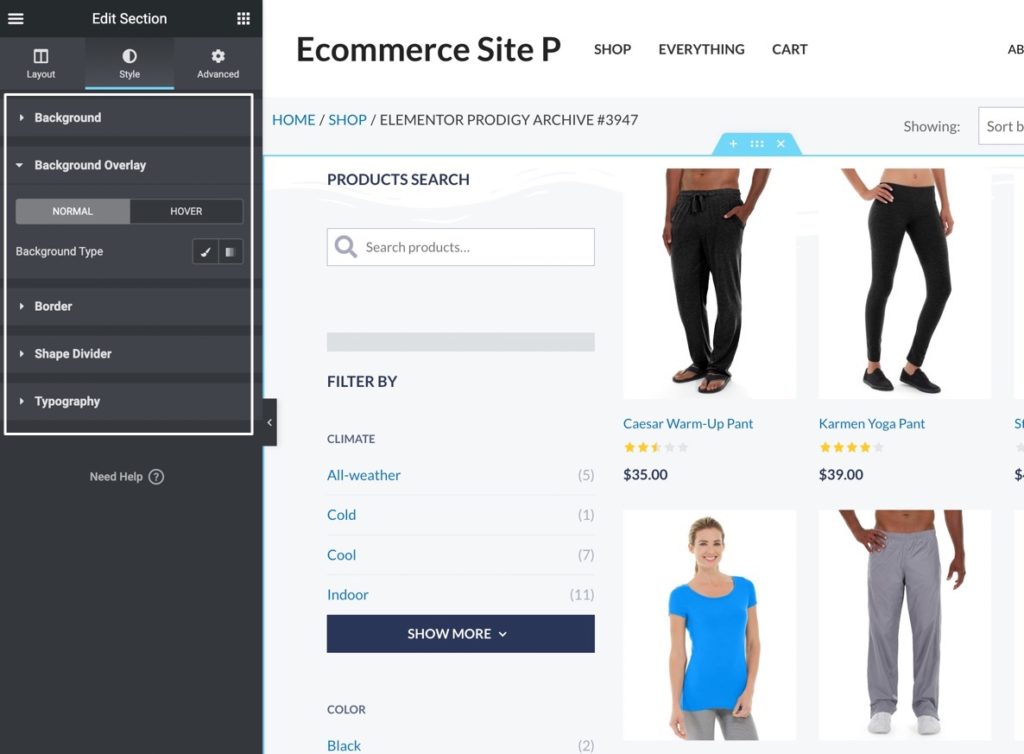 Elementor Page Builder Integrated with Prodigy's WordPress Plugin